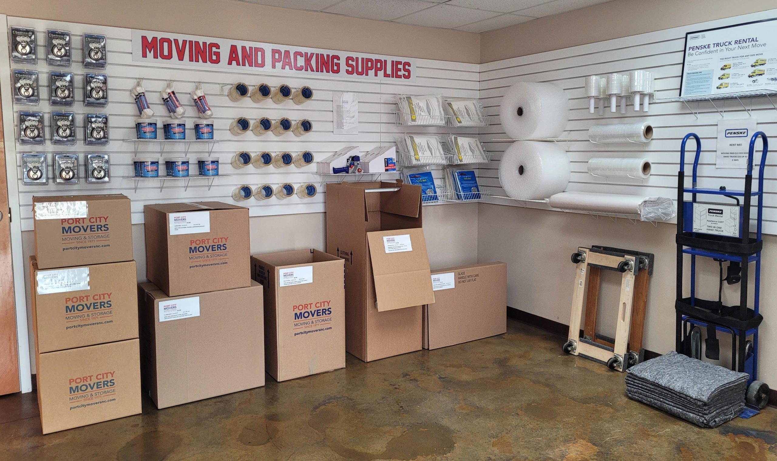 Moving Supplies, Lake Norman, NC | EZ Cube Moving & Portable Storage